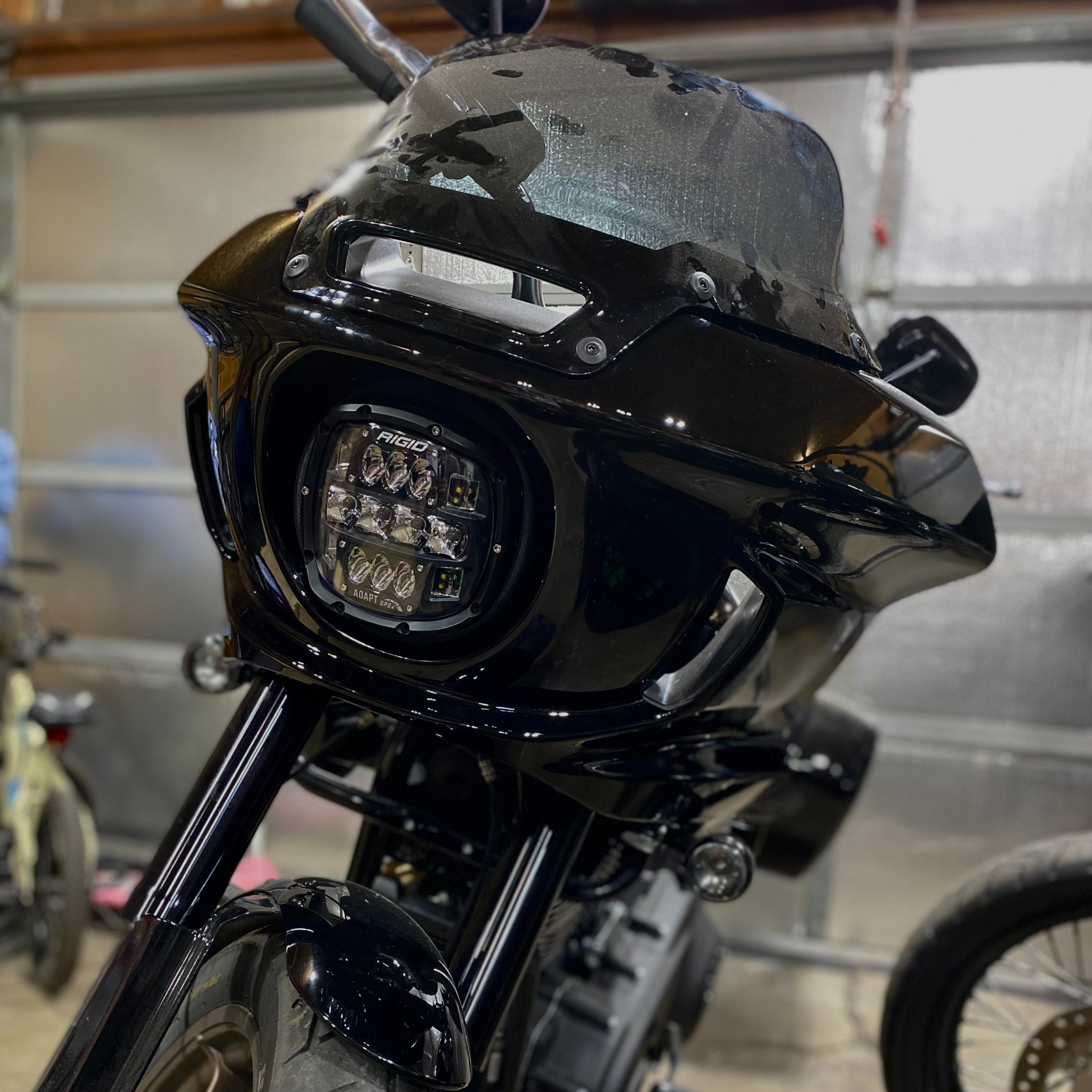 LOW RIDER ST2 RIGID INDUSTRIES ADAPT XP MOUNTING BRACKET AND WIRING HA ...