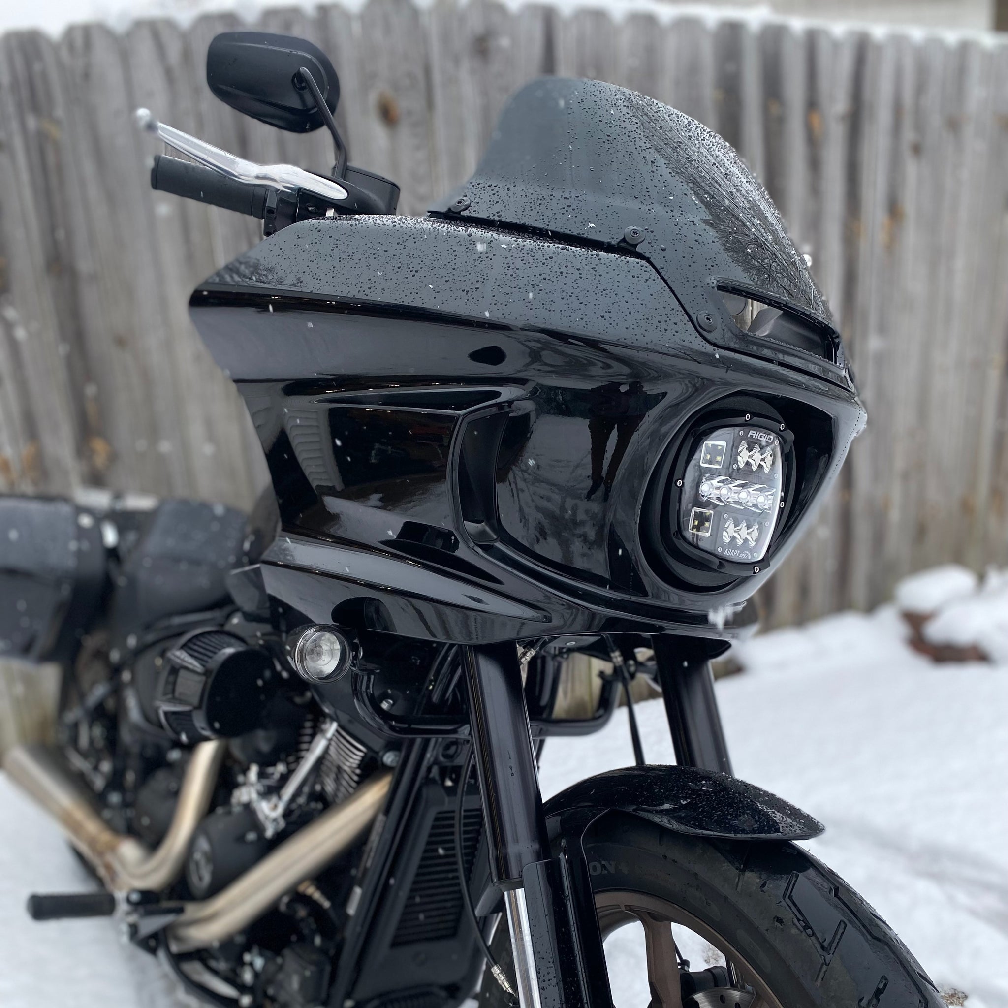 LOW RIDER ST2 RIGID INDUSTRIES ADAPT XP MOUNTING BRACKET AND WIRING HA ...